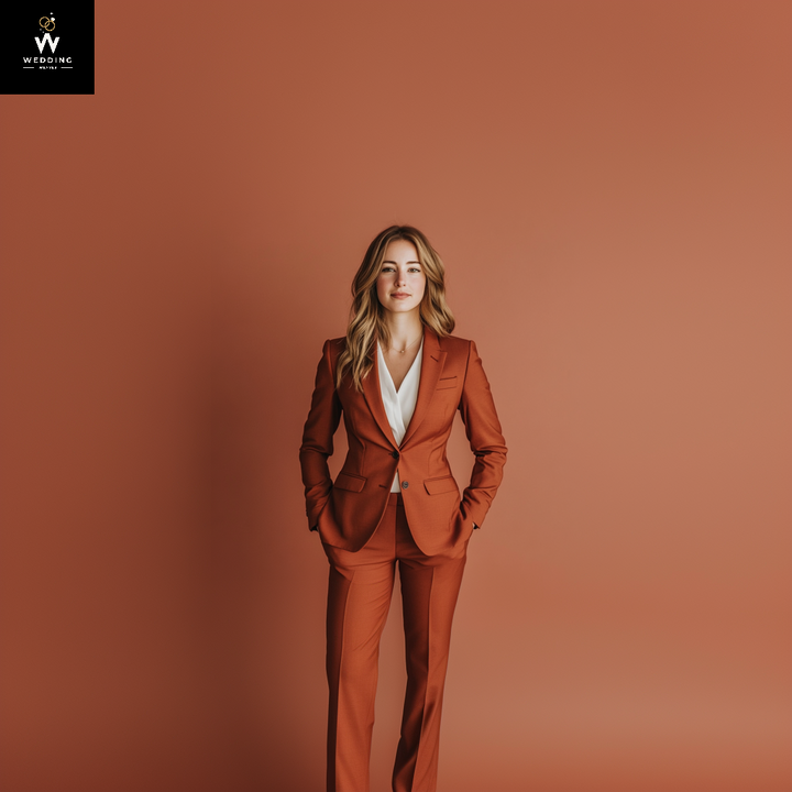 Women Two-Piece Suit – Wedding Weaves┃Bespoke Suits for Men & Women